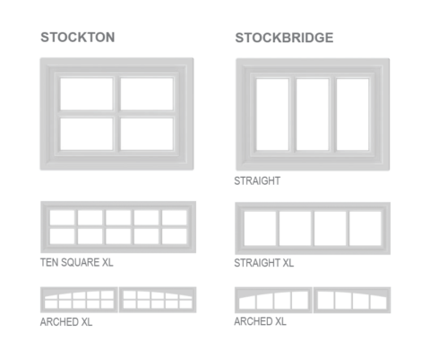 Kanata Collection | Upwardor® - Garage Door Manufacturer in Milton
